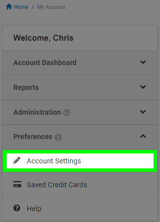 Account Management | Help | Bound Tree