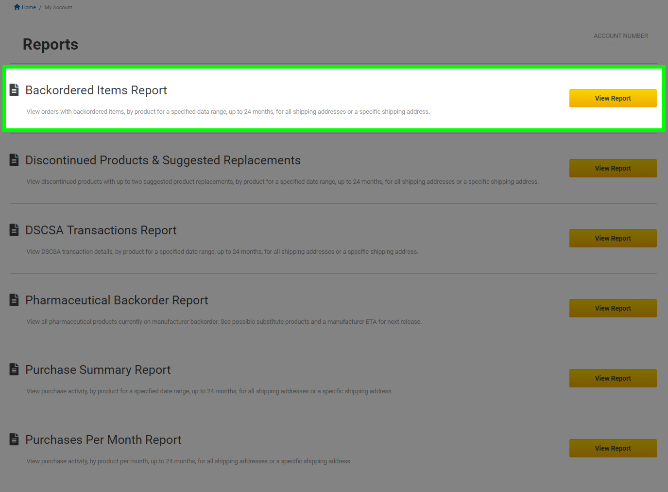 Reports | Help | Bound Tree