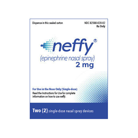 Neffy®, 2mg, Epinephrine Nasal Spray | Bound Tree