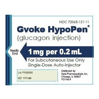 Gvoke Hypopen (Glucagon), 1mg/0.2mL, Auto-injector | Bound Tree