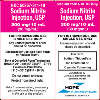 Sodium Nitrite, 30mg/mL, 10mL Vial | Bound Tree