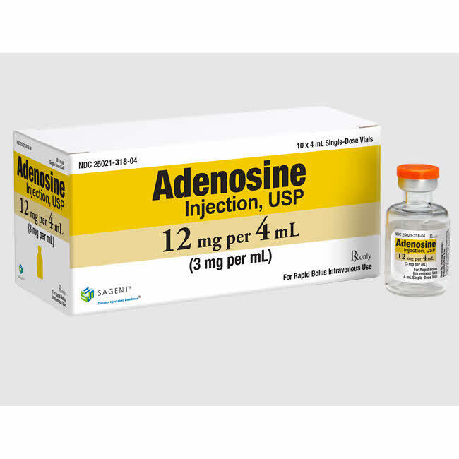 Adenosine, 3mg/mL, 4mL Vial | Bound Tree