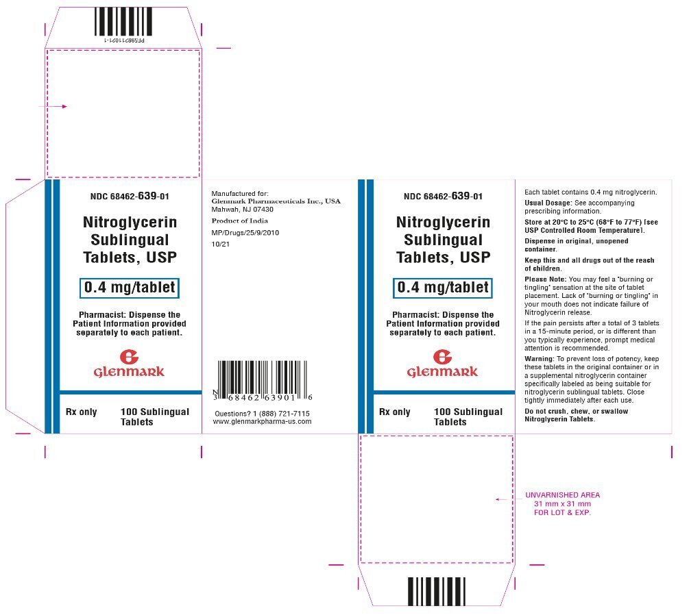 Nitroglycerin, 0.4mg, Sublingual Tablets | Bound Tree