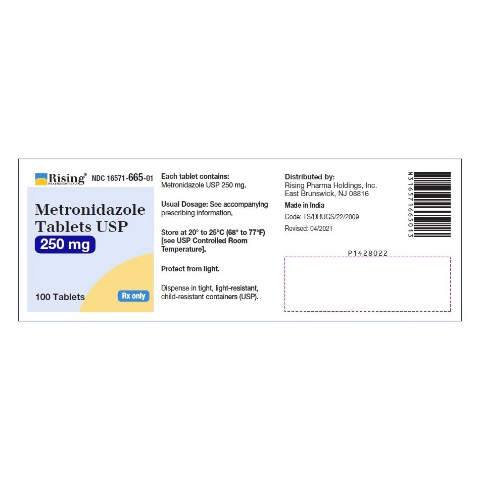 Metronidazole, 250mg, Tablets | Bound Tree