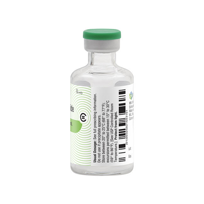 Ketamine HCL Injection, 50mg/mL, 10mL Vial | Bound Tree