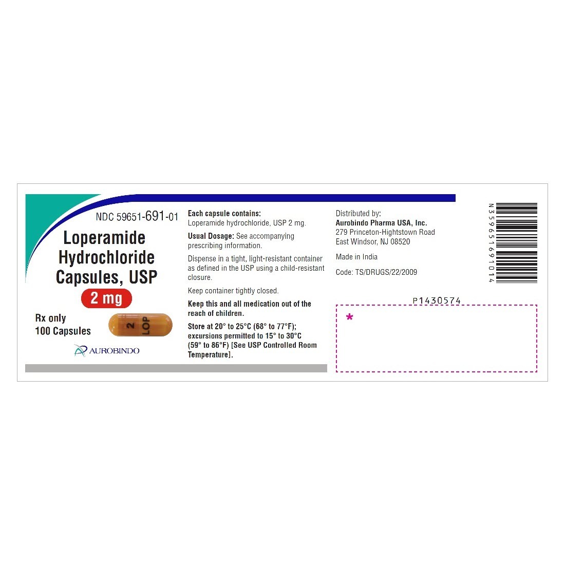 Loperamide, 2mg, Capsules | Bound Tree