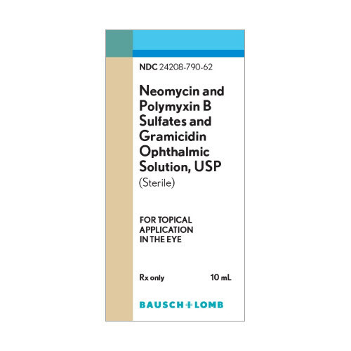 Neomycin Sulfate and Polymyxin and Gramicidin Solution Ophthalmic Drops ...
