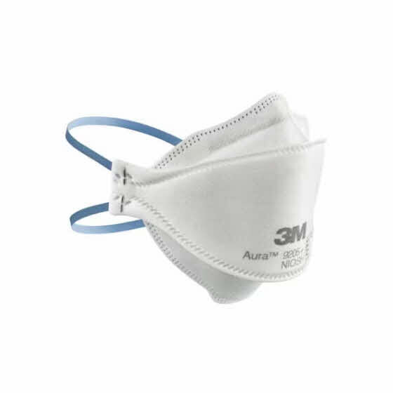 3M™ Aura™ Particulate Respirator 9205+, N95 | Bound Tree