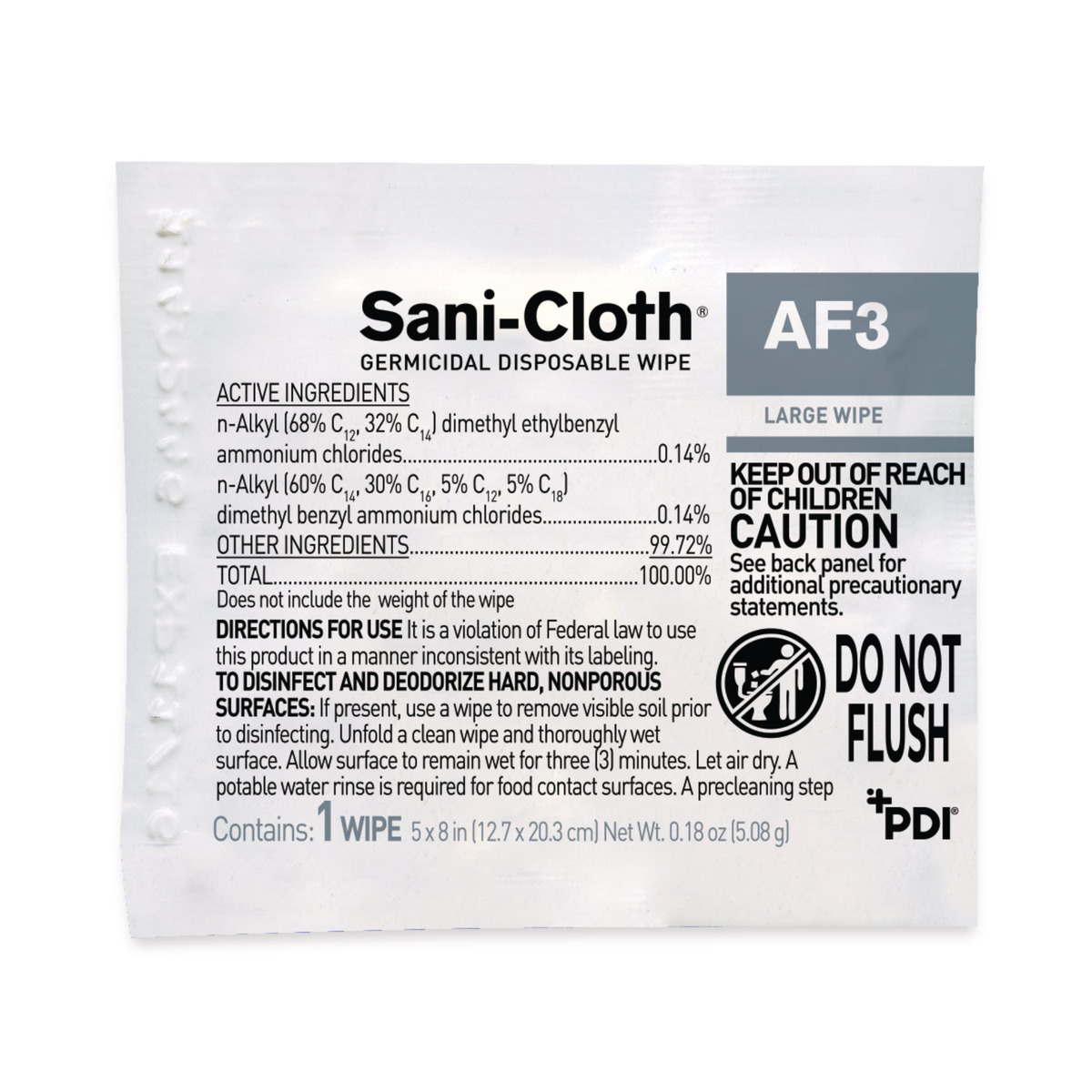 Sani-Cloth® AF3 Germicidal Wipes | Bound Tree