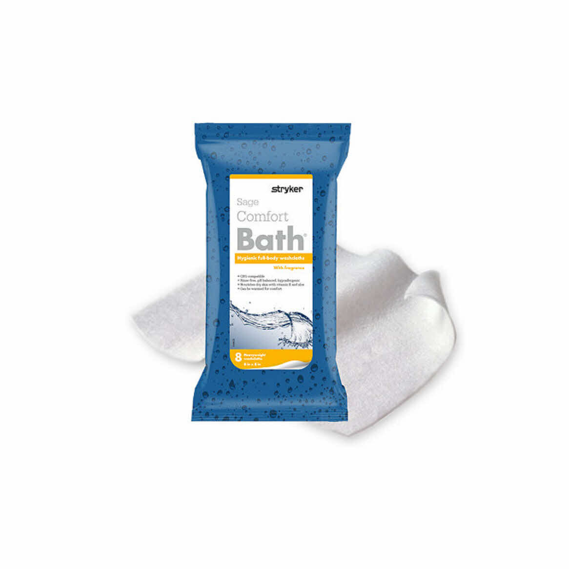 Comfort Bath® Washcloths, Disposable, Heavyweight | Bound Tree
