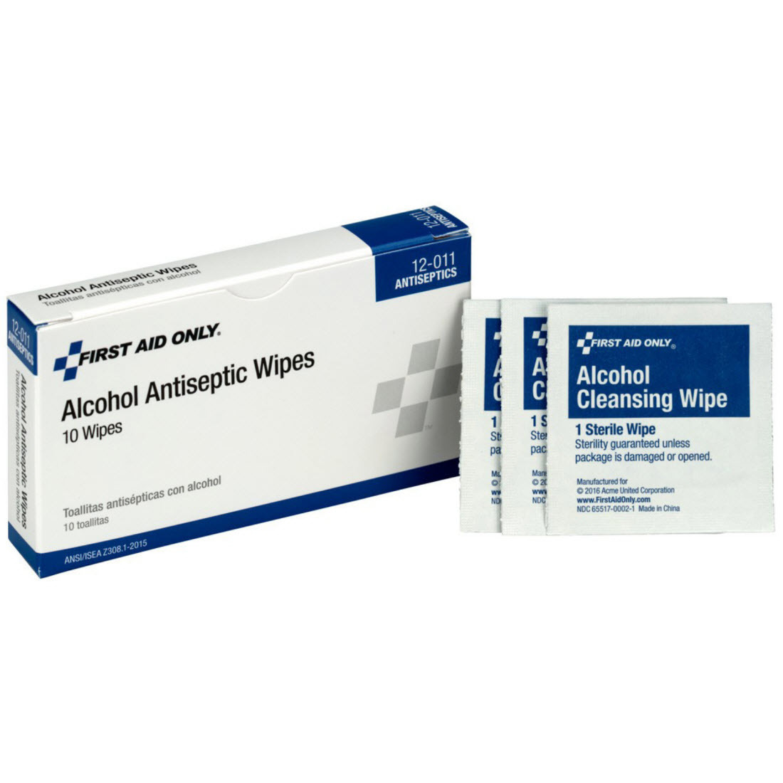 First Aid Only® Pac-Kit Alcohol Antiseptic Wipes | Bound Tree