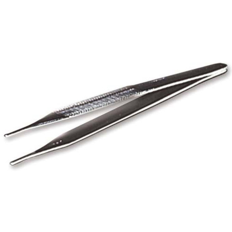 Splinter Forcep, Fine Point, Serrated, 3.5in | Bound Tree