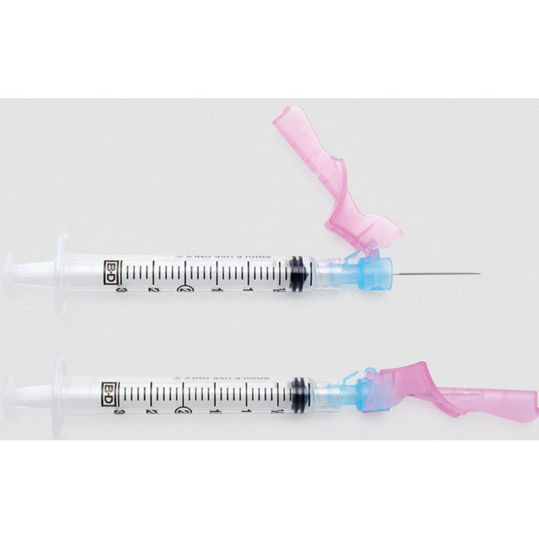 BD Luer-Lok™ Syringe with BD Eclipse™ Safety, 1 mL, 30G x 1/2in | Bound Tree