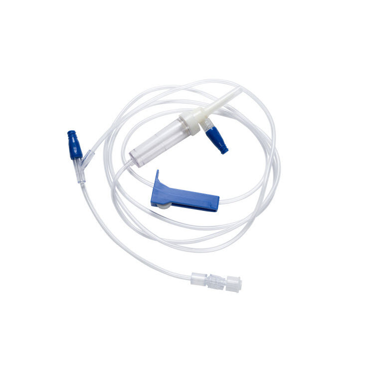 IV Administration Set, 10 Drop, (1) Needleless Y-Site, Integrated ...