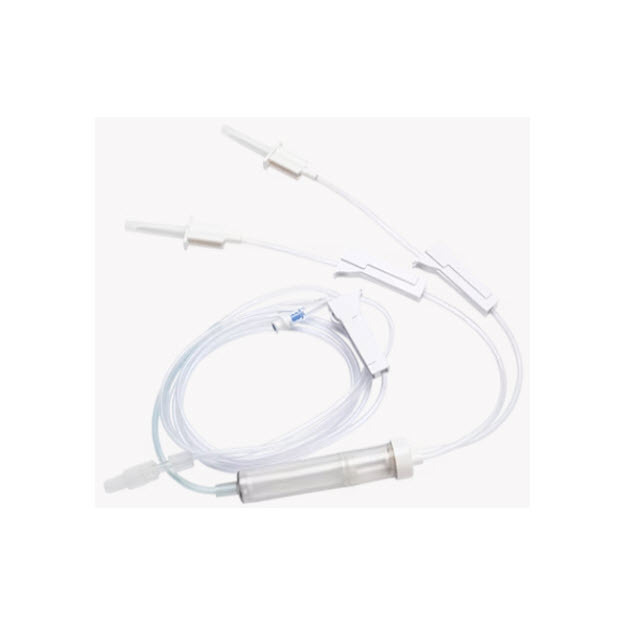 BD Blood Administration Set, 15 Drop/mL, Non-vented, (1) SmartSite® Valve Y Port, 104in | Bound Tree