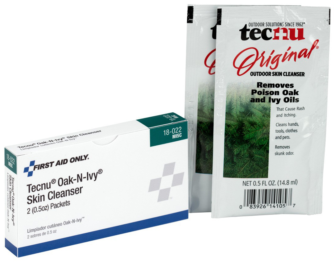 First Aid Only® Tecnu Oak-N-Ivy Skin Cleanser Packets | Bound Tree