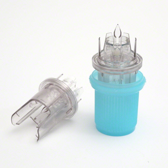 addEASE® Binary Connector, Blue Cap, 13mm Vials | Bound Tree