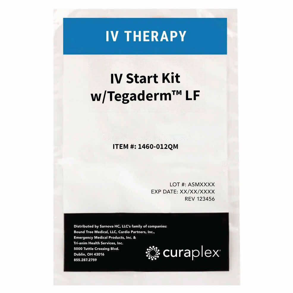 IV Start Kit with Tegaderm™ LF | Bound Tree