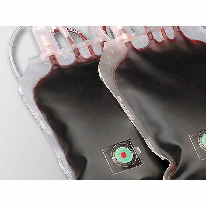 Safe-T-Vue® Zebra Blood Temperature Indicators | Bound Tree