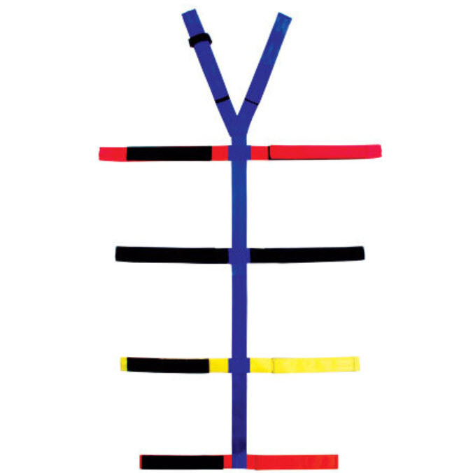 Y Body™ Nylon Strap System, Multi-Colored | Bound Tree