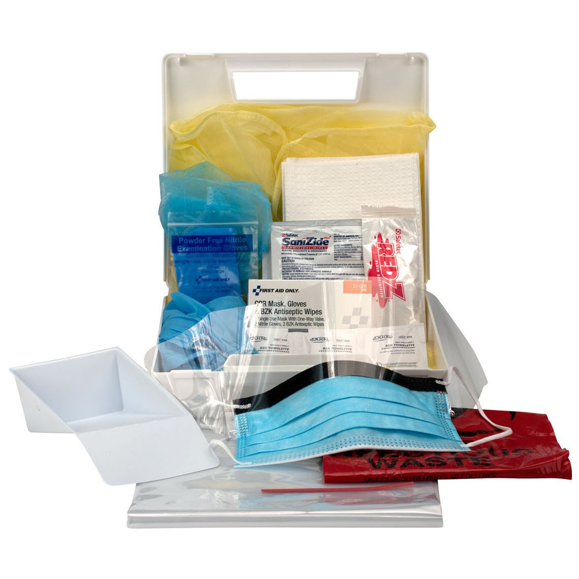 First Aid Only® Bloodborne Pathogen/Personal Protection Kit with CPR ...