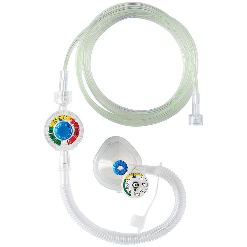 Neo-Tee® Infant T-Piece Resuscitator with Infant Face Mask, Manometer ...