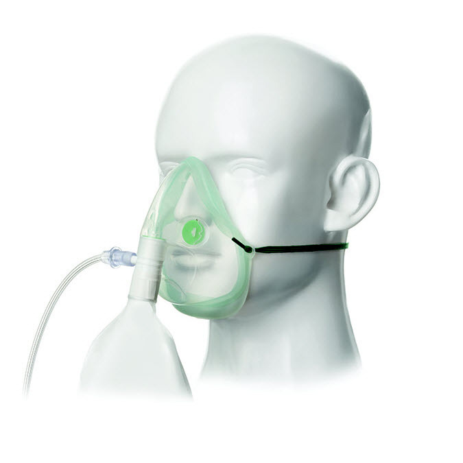 Intersurgical High Concentration Oxygen Masks with Tube | Bound Tree