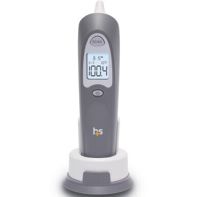 HealthSmart Instant Read Infrared Ear Thermometer with 30 Lens Covers ...