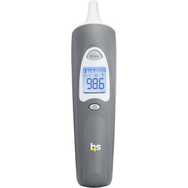 HealthSmart Instant Read Infrared Ear Thermometer with 30 Lens Covers ...