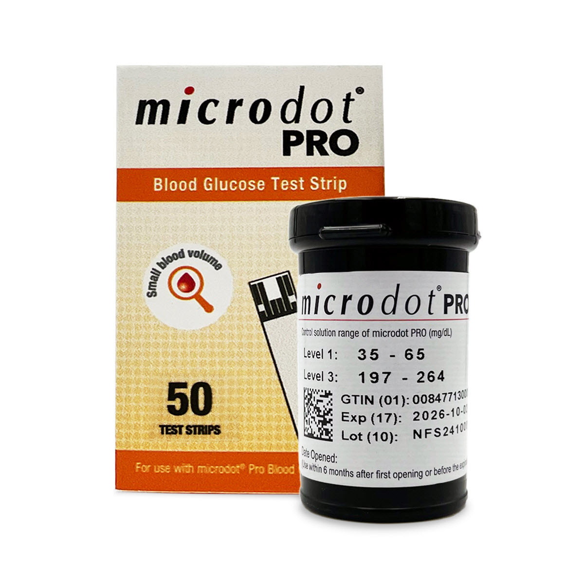 microdot® PRO Test Strips, 50-count | Bound Tree