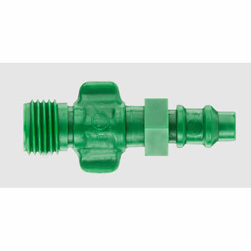 O2 Quick Connect, Green | Bound Tree