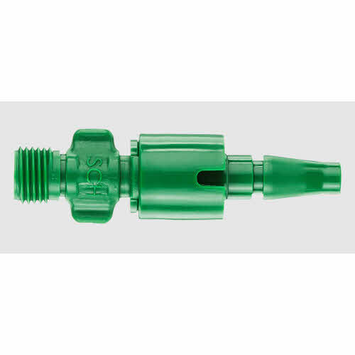 O2 Quick Connect, Green | Bound Tree