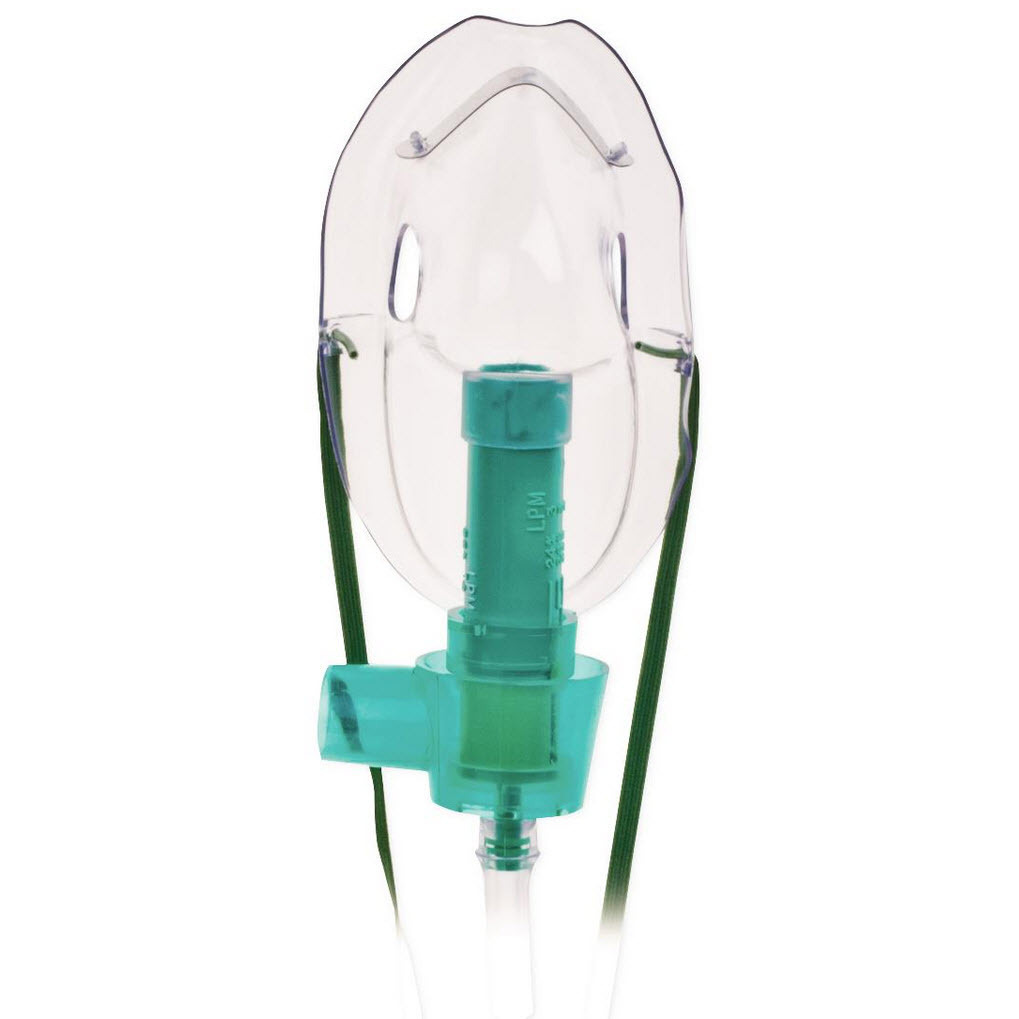 Hudson® RCI Multi-vent Venturi Face Mask, Adult | Bound Tree