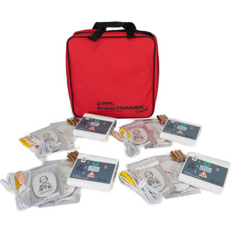 WNL AED Practi-Trainer® Essentials, 4-pack | Bound Tree