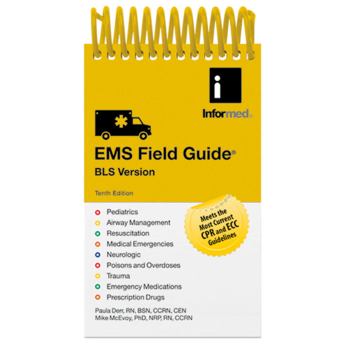 EMS Field Guide BLS Version, 10th Edition | Bound Tree