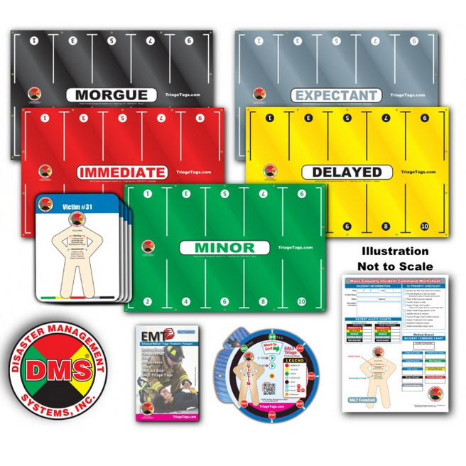 Essentials Triage Tabletop Training Kit, SALT Version | Bound Tree