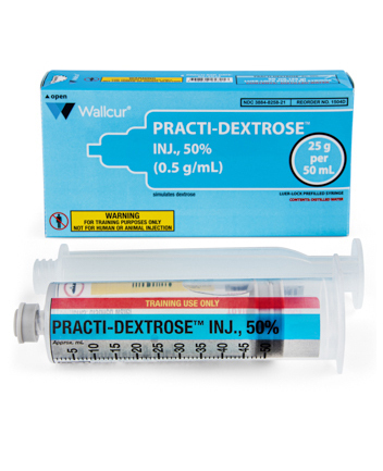 Practi-Dextrose™ IV Code Med (for Training) | Bound Tree