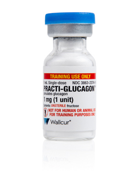 Practi-Glucagon™ Vial (for Training) | Bound Tree