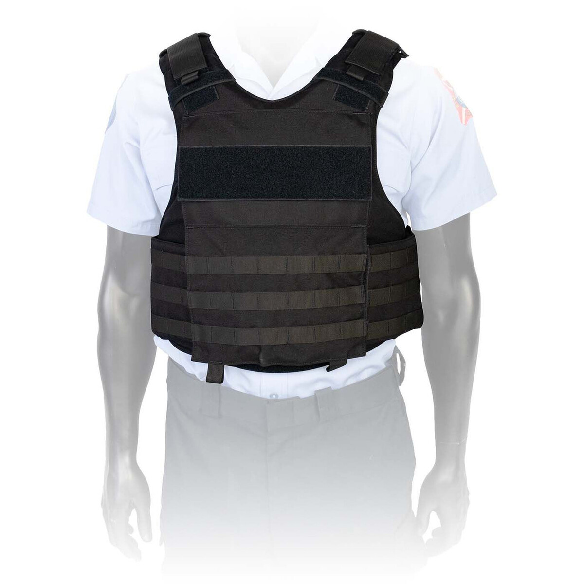 NAR Ballistic Rescue Task Force Vest, NIJ Level IIIA, Black | Bound Tree