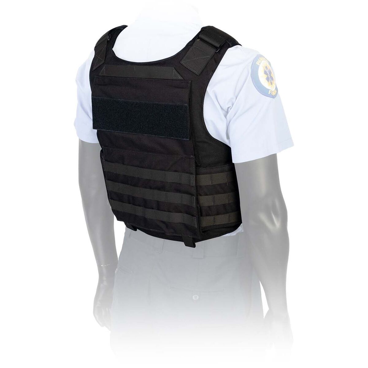 NAR Ballistic Rescue Task Force Vest, NIJ Level IIIA, Black | Bound Tree