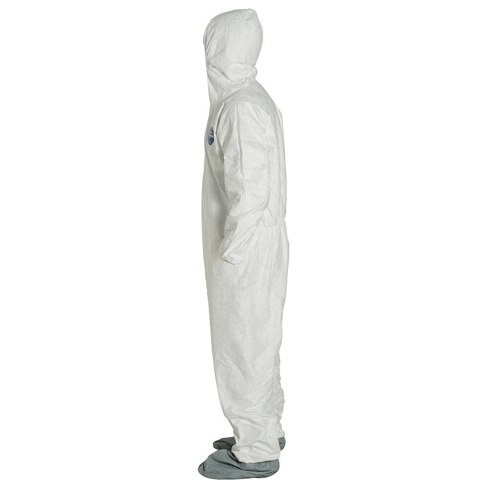 DuPont™ Tyvek® Coveralls with Boots, Large | Bound Tree