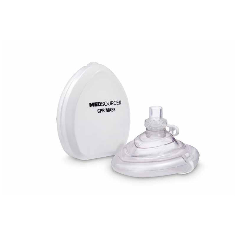 Emergency CPR Pocket Mask with Hard Shell Case | Bound Tree