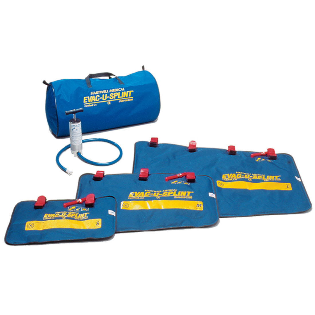 EVAC-U-SPLINT® Kit with Side-Release Buckle Straps | Bound Tree