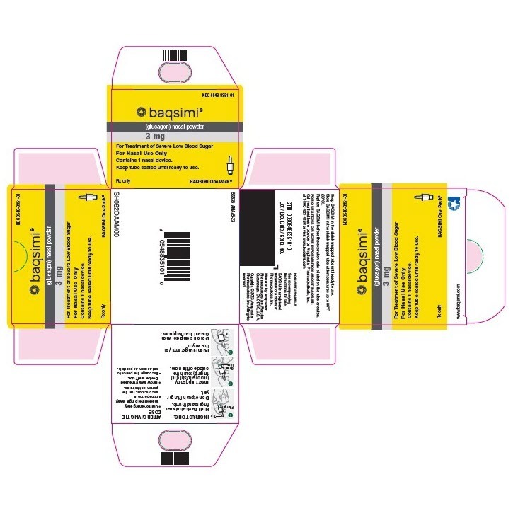 Baqsimi™ (Glucagon), 3mg Nasal Powder | Bound Tree