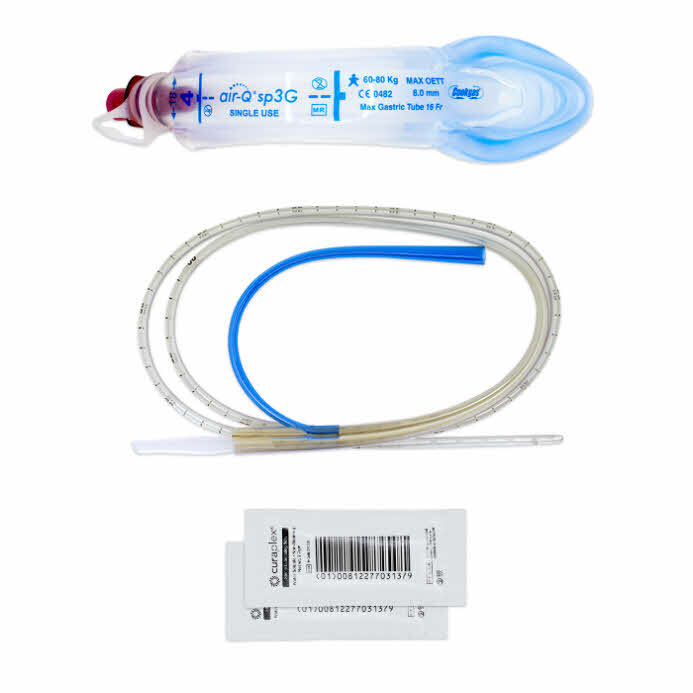 Curaplex® Air-Q® sp3G Intubating Laryngeal Airway Kits | Bound Tree