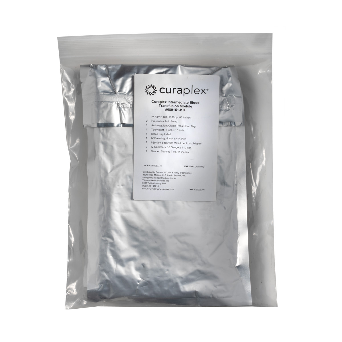 Curaplex® Blood Collection Module, Intermediate | Bound Tree