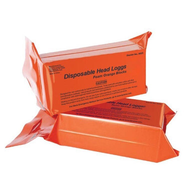 Orange Blocks Disposable Head Immobilizers | Bound Tree