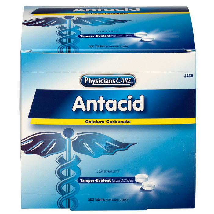 First Aid Only® Antacid, 250 Packets | Bound Tree