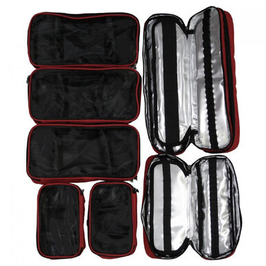 KEMP USA Premium Rescue and Tactical Bag, Tarpaulin, Red | Bound Tree