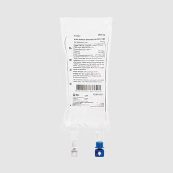 Sodium Chloride Injection 0.9% IV Solution, 250mL | Bound Tree